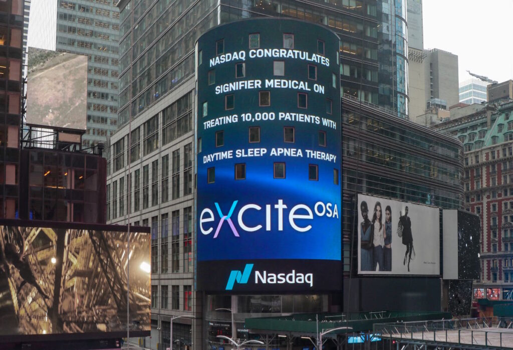 Nasdaq congratulates Signifier Medical Technologies for treating 10,000 ...